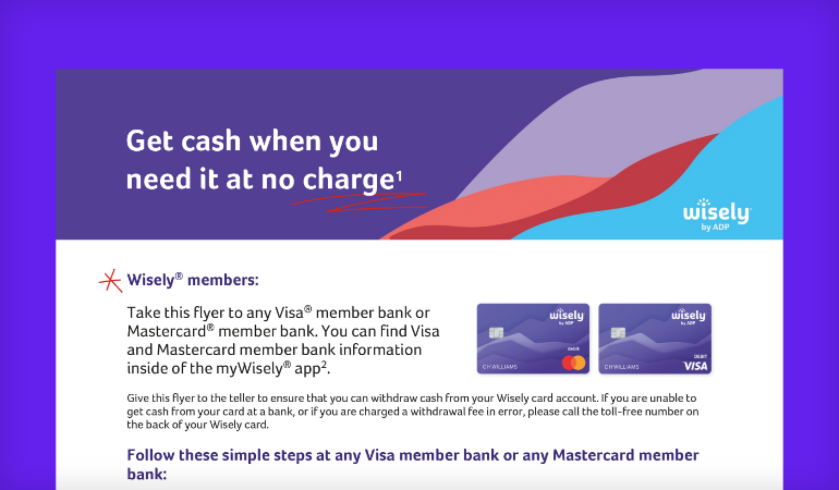 Wisely Pay Toolkit - Member Instruction